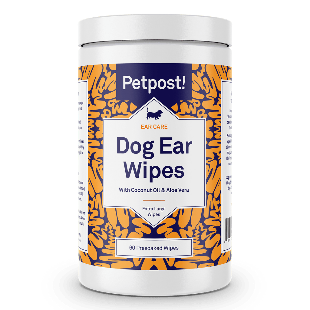 XL Dog Ear Wipes | Best Dog Ear Cleaning Solution | Petpost™
